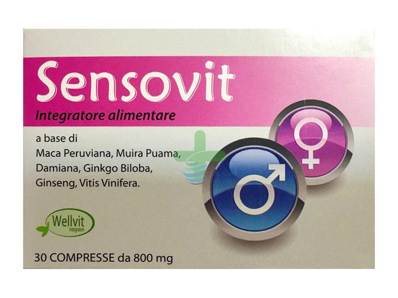 Wellvit Benessere Uomo Donna Sensovit Integratore... | Futurefarma.it